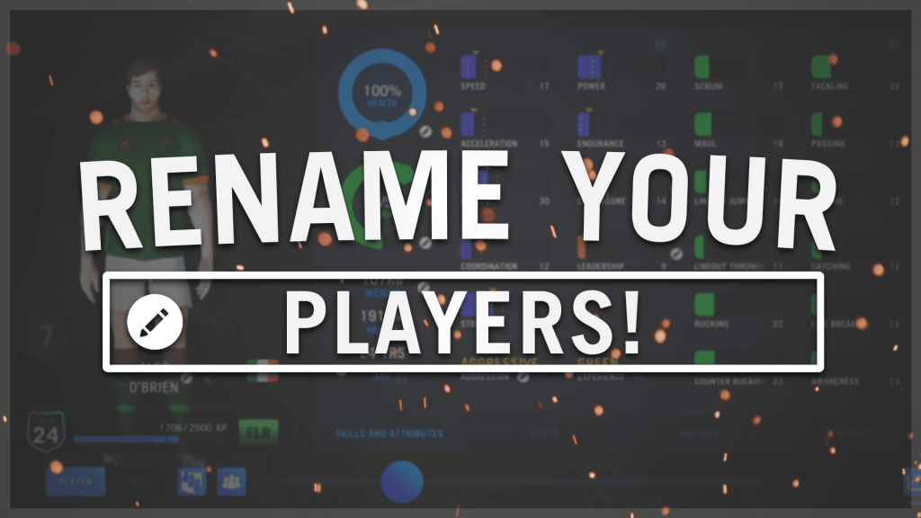 Rename Your Players! – Blackout